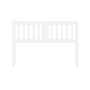 AFI Tahoe Queen Headboard with USB Turbo Charger in White