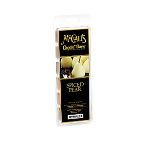 McCall's Candle Bars | Spiced Pear | Highly Scented & Long Lasting | Premium Wax & Fragrance | Made in The USA | 5.5 oz