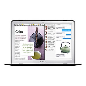 MacBook Air 13 inch Case, UESWILL Smooth Soft-Touch Matte Hard Shell Case Cover for 2008-2017 MacBook Air 13 inch (Model A1466 / A1369) + Microfibre Cleaning Cloth, Black