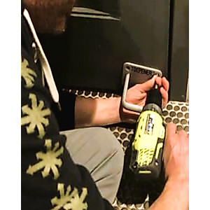 TOEPENER - Hands-Free Door Opener - Access with No-Touch Door Foot Pull - Stainless Steel Touchless Door Tool for Commercial and Bathroom Use