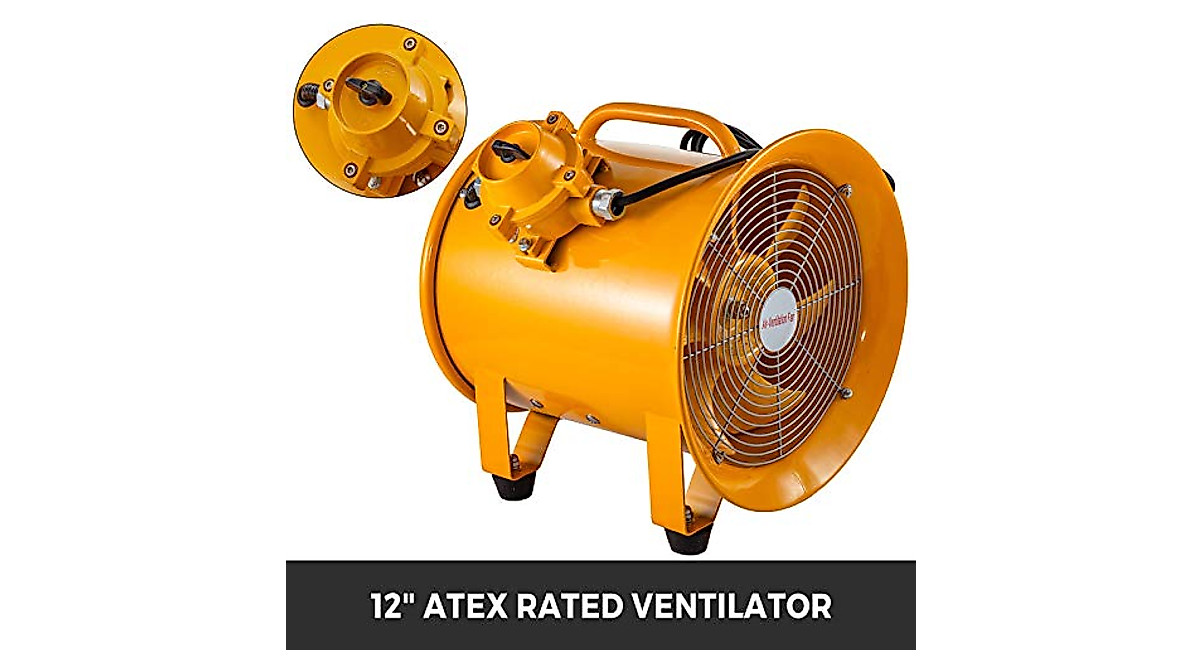 Mophorn Explosion Proof Fan 12 Inch for Industrial Ventilation