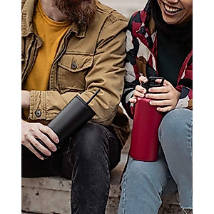 Simple Modern 1 Gallon 128 oz Water Bottle with Straw, Handle and Chug Lid Vacuum Insulated Stainless Steel Metal Thermos Bottles | Big Leak Proof BPA-Free Flask | Summit Collection | Graphite Grey