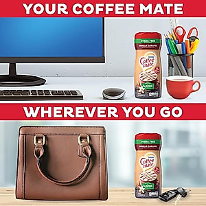 Nestle Coffee Mate Coffee Creamer Sugar Free Vanilla Caramel, Pack of 6