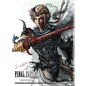 Square Enix Glossy 60 ct Final Fantasy TCG: FFII Firion Standard Size Card Sleeves Individual Pack