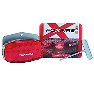 FOXFIRE FLLK-R Logger Lite Kit for Vehicle Safety, Logging Trucks, Utility Pole Transportation, Red