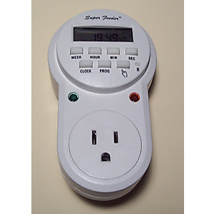 Automatic Cat Feeder, CSF-3 Super Feeder, Digital Timer, Chute Cover, Stand/Bowl--Up to 8 Daily Meals, 4 3/4 Cups Capacity Optionally Expandable