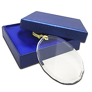 LaserGram Christmas Ornament, Horse and Cowgirl, Personalized Engraving Included (Oval Shape)