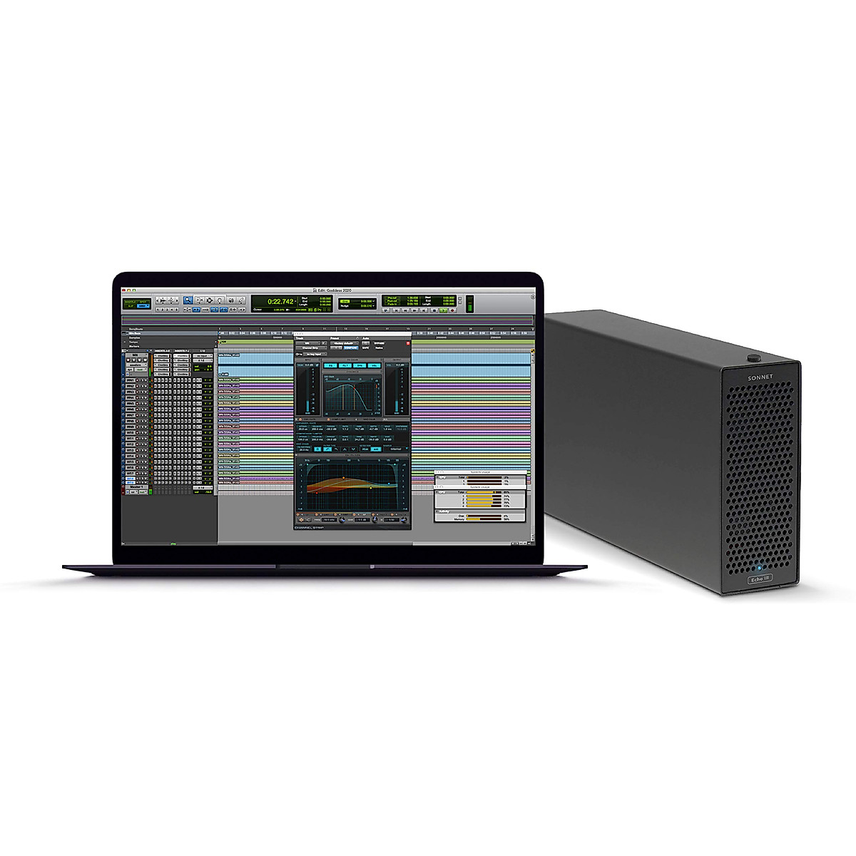 Sonnet Echo III Desktop a 3-Slot Desktop Thunderbolt 3 to PCIe Card Expansion System