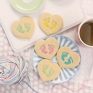 Baby Footprints cookie cutter, 1 piece - Bakerlogy