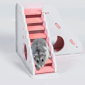 POPETPOP 1pc Pet Slide Hamster Sliding Ladder House Slide Playground Hamster House Colored Hamster Nest Pet Hamster House Pet Hamster Toy Hamster Hideout Hamster Playground House