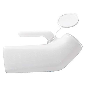 Carex Portable Urinal For Men - Male Urinal and Travel John - Plastic Urinal