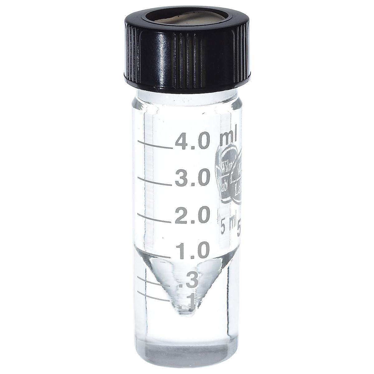 Wilmad ML-4104-602 Conical Reaction Mini-Vial with 14/10 Standard Taper Joint, 5 ml Capacity