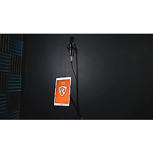 Rockville GIGSTAND Dual Microphone Stand with (2) Mic Clips and Detachable Boom