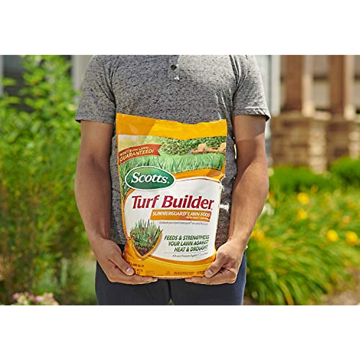 Scotts Turf Builder SummerGuard Lawn Food with Insect Control, 13.35 lbs.