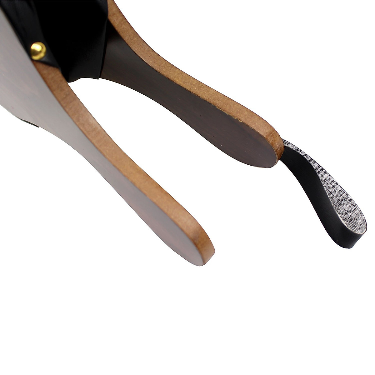 DYWISHKEY Bellows, Fireplace Bellows 15 Inch x 6.5 Inch, Air Bellow Fireplace Blower Leather Bellows Fire Bellows for Fireplaces, BBQ and Camping, Bellow with Hanging Leather Strap