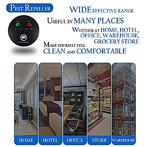 Ultrasonic Pest Repeller, Model Frog II, Indoor Electronic Bug Control Repellent, Expel Ant, Mosquito, Mouse, Spider, Roach, Rat, Flea, Fly, Squirrel