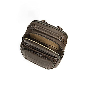 Frye mens Logan Patchwork Backpacks, Slate, One Size US