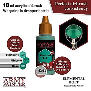 The Army Painter Warpaint Air Elemental Bolt - Acrylic Non-Toxic Heavily Pigmented Water Based Paint for Tabletop Roleplaying, Boardgames, and Wargames Miniature Model Painting