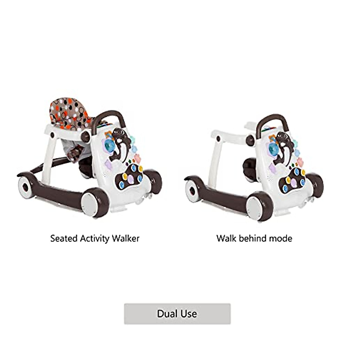 Dream On Me Splash Walker and Activity Center, Mocha