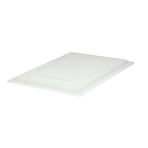 Rubbermaid Commercial Products Food Storage Box Lid for 2, 3.5, and 5 Gallon Sizes, White (FG351000WHT)