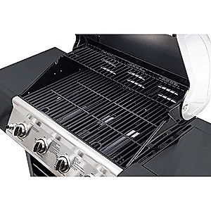 Hongso Grill Replacement Parts for Nexgrill 720-0830H, 17" SUS304 Stainless Steel Cooking Grill Grates and 14 9/16" Porcelain Steel Heat Plates