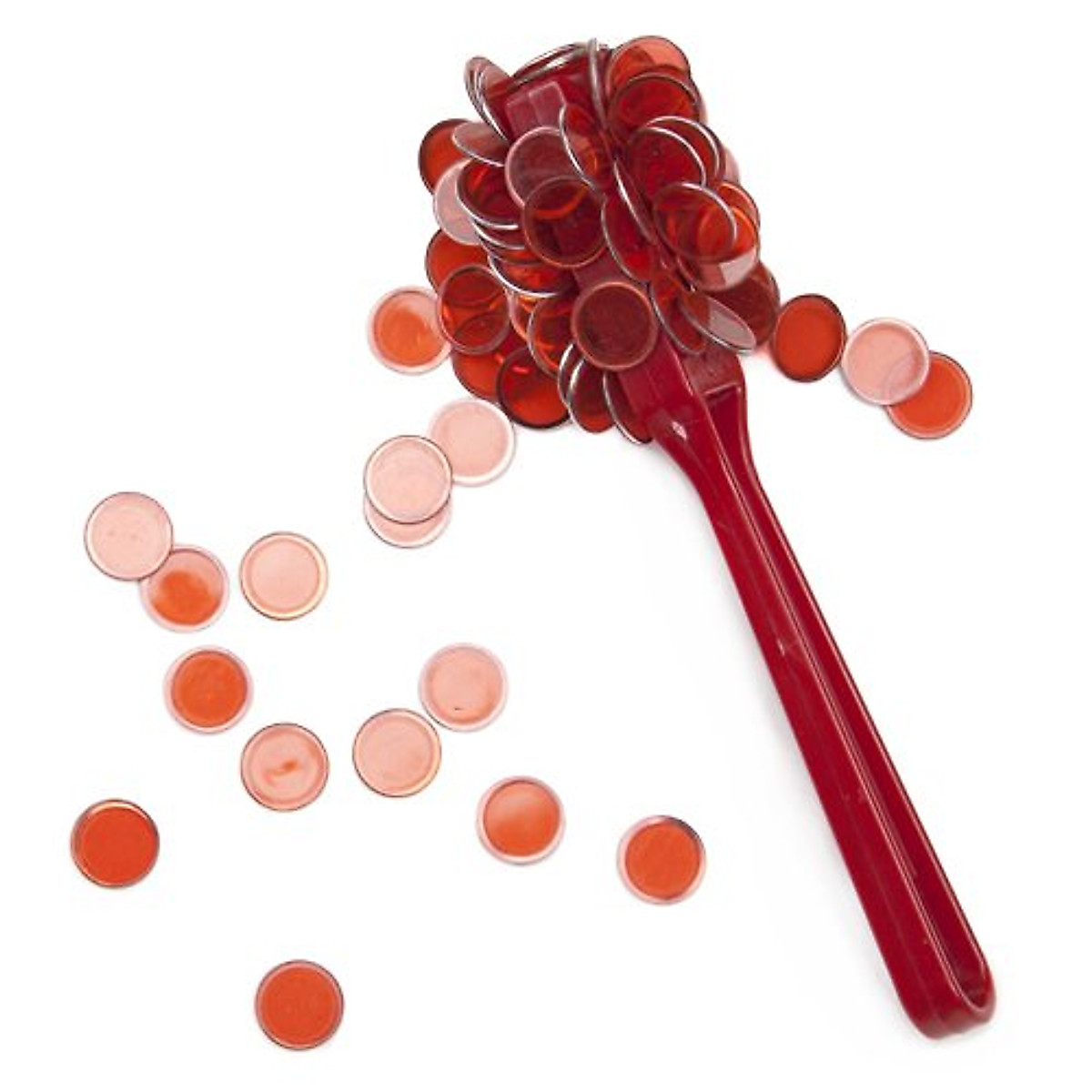 Magnetic Bingo Wand with 100 Metallic Bingo Chips - Choose from 4 Colors!