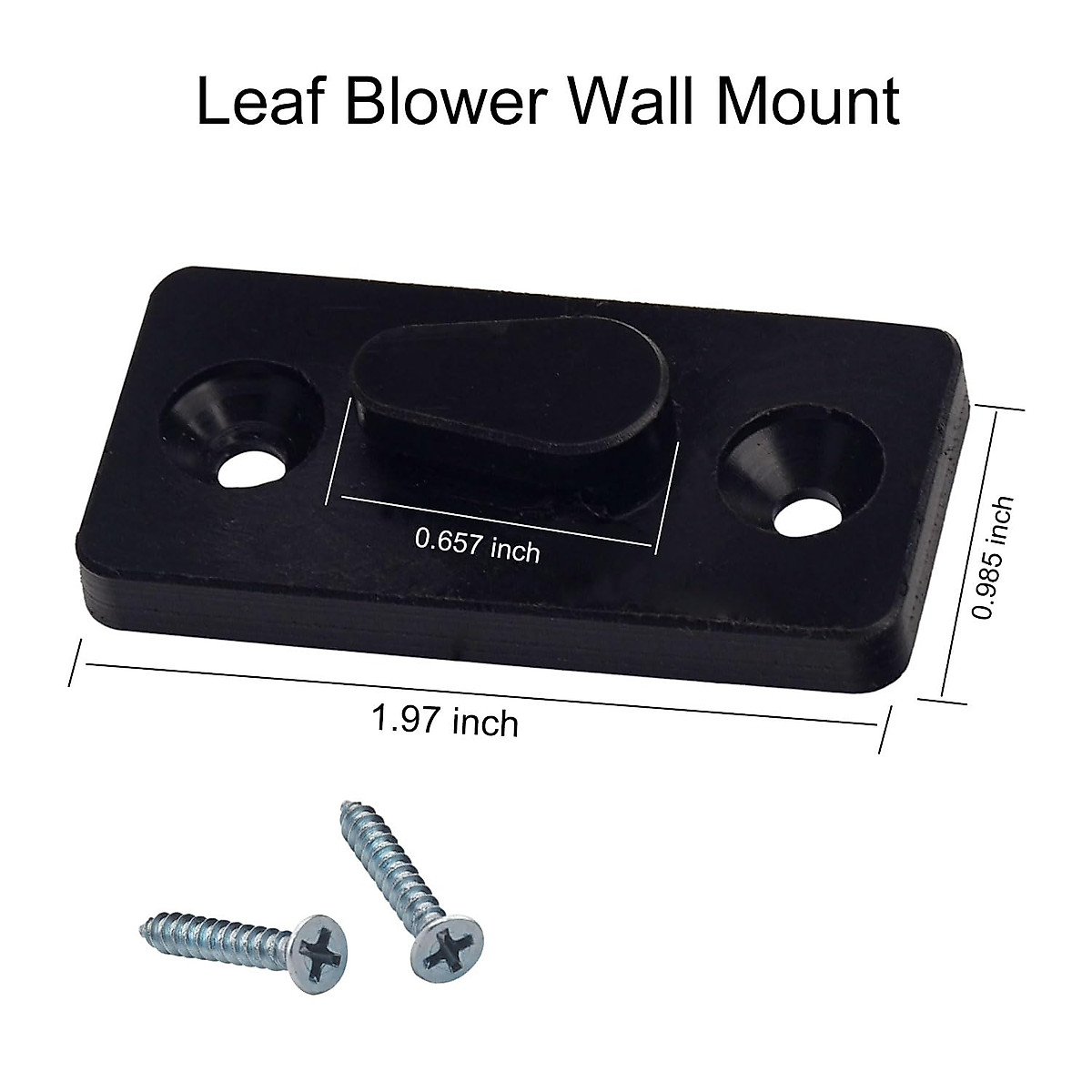 Leaf Blower Wall Mount Compatible with Milwaukee Leaf Blower M18 2724-20 2724-21, Plastic Wall Holder use for Hanging Leaf Blower - Mounting Bracket