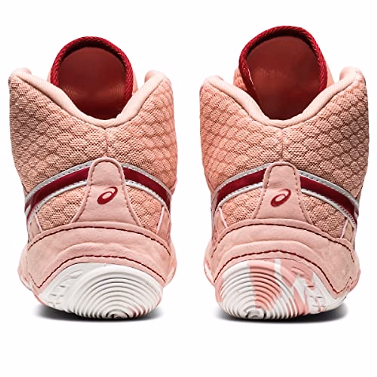 ASICS Women's MATBLAZER Wrestling Shoes, 7, Frosted Rose/Cranberry