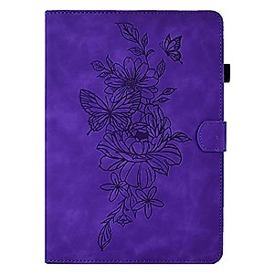 Tablet PC Case Compatible with Kindle Fire 7 Case 2019/2017/2015 (9th/7th/5th Generation),Premium Leather Case Slim Folding Stand Folio Cover Protective Cover with Card Slot/Auto Sleep Wake Tablet hom