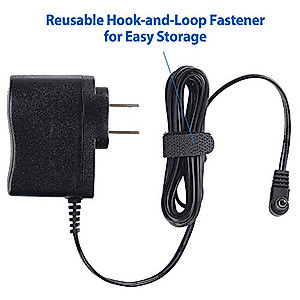 Power Supply for Stainless Steel Trash Can, 6V 500mA AC DC Adapter Compatible with iTouchless Automatic Touchless Sensor Trash Can 2.5 to 23 Gallon Models, UL Listed