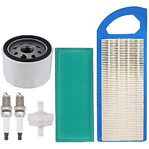 HIPA 697153 698083 Air Filter for Briggs and Stratton 795115 794422 697014 GY20573 Craftsman LT1000 Air Filter for Intek 15.5 and 17-17.5HP Tractor Engines