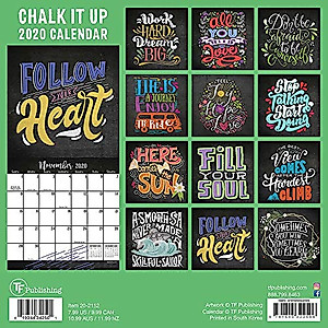 2020 Chalk It Up Mini Calendar