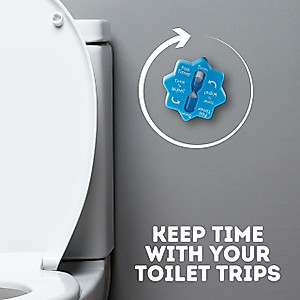 Boxer Gifts Novelty Poo Timer - Time Your Toilet Trips - Joke Funny Gifts For Men Dad Boyfriend Husband - Novelty Mens Christmas Birthday White Elephant