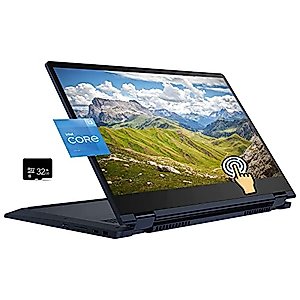 Lenovo Flex 5i 13 Chromebook 2-in-1 13.3" FHD Touchscreen Convertible Laptop for Home use and Student, Intel Core i3-1115G4, 8GB LPDDR4X RAM, 128GB eMMC+32GB SD Card, BT, Backlit Keyboard, Chrome OS