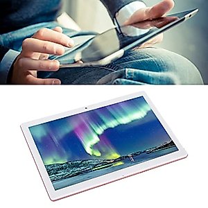 10.1 Inch Tablets,2G DDR,32GB EMMC,Quad Core Android Tablet,WiFi HD IPS Large Screen,Dual Camera 200W and 500W,Metal CNC High Gloss Edge Body,Comfortable Feeling(US Plug)