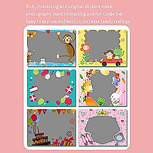 Kingjinglo 1080P Digital Camera Front & Back Dual Lens Video Recorder 2000W Pixels 2.0" IPS Screen Great for Kid Boy Girl Cute Cartoon Digital Camera for Kids Baby 1080P Video Selfie Tool Front 3