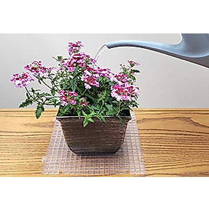 Creator's Waffle Grid 1-Pack - As Seen On HGTV/DIY Cool Tools Network - 100% USA - Solid Bottom Modular Surface - Glass Cutting, Small Parts, Liquid Containment, Grow Room, Etc. - Home, Office, Shop