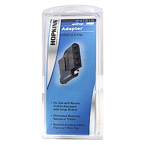 Hopkins 47515 4 Wire Flat To 5 Wire Flat Adapter