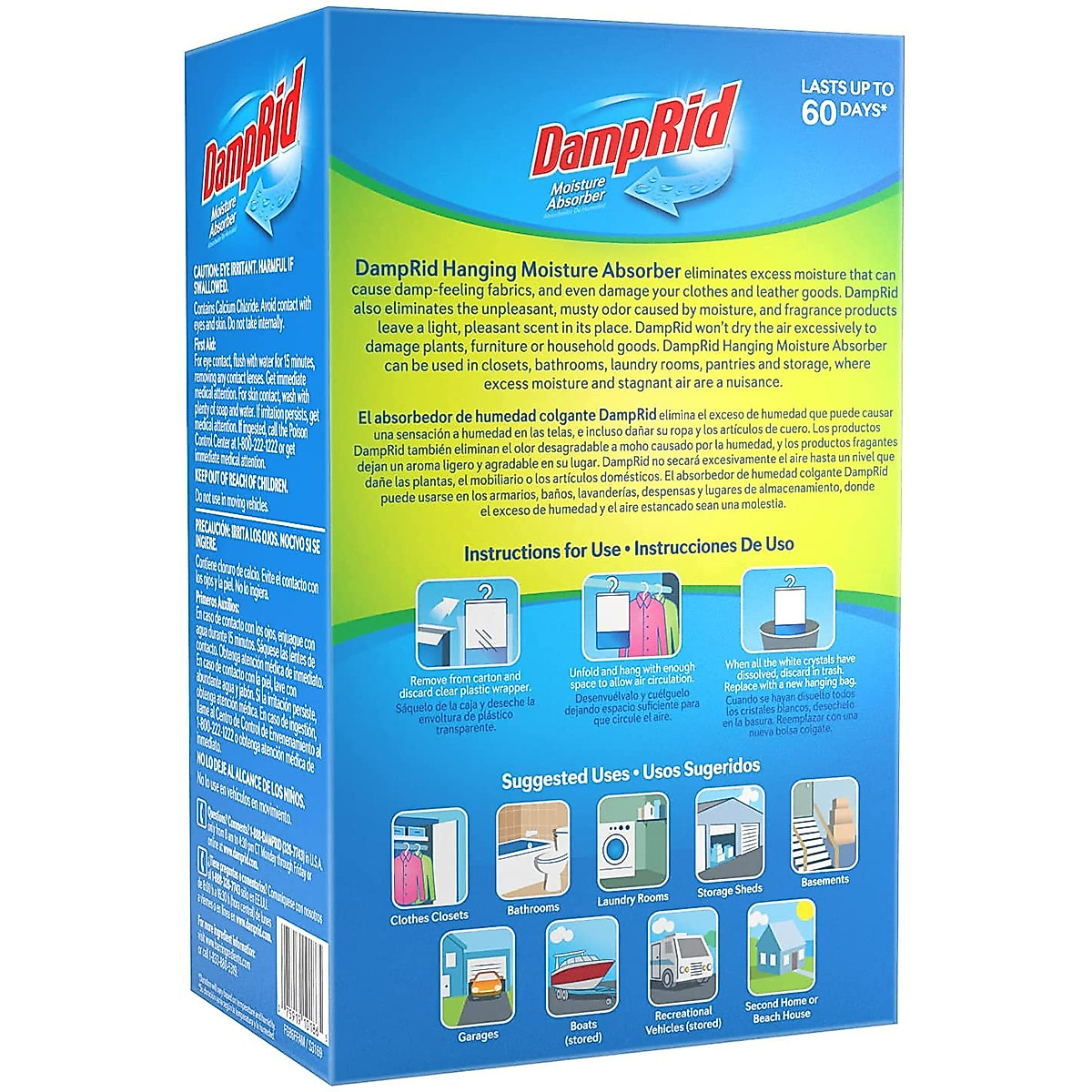 DampRid 42 oz. Fragrance Free Hanging Bag (3-Pack)