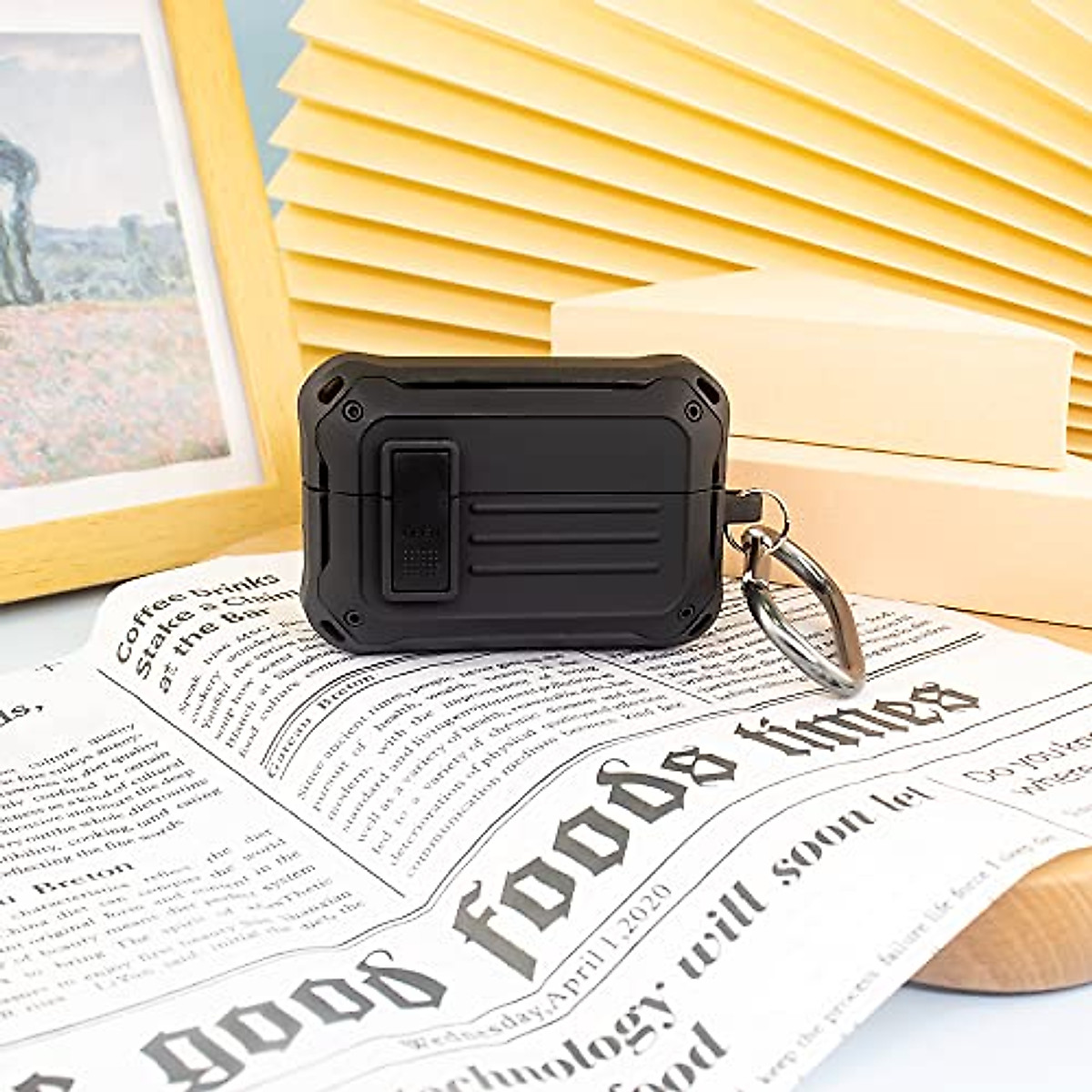 Adorable Case for Sony WF-1000XM4 Anime Cute Kawaii Protective Case Anti-Fall Headphone Case for Sony WF-1000XM4 Case Cover (Sony WF-1000XM4, Navy Blue)