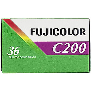 Fujifilm Fujicolor 200 Color Negative Film (35mm Roll Film, 36 Exposures)(Pack of 1)