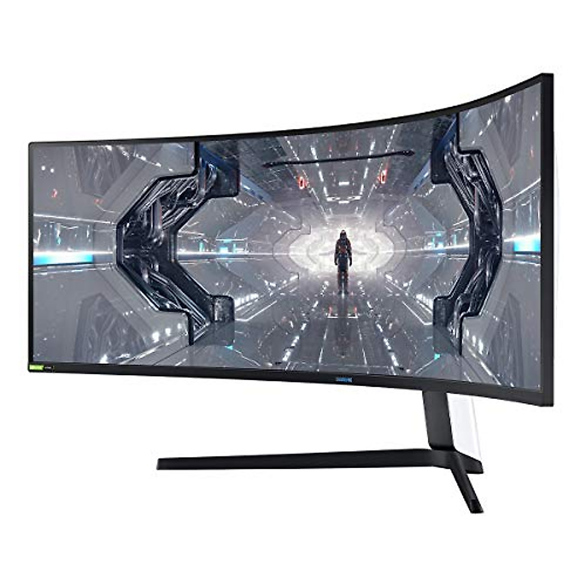 SAMSUNG Odyssey 49 inches QHD Ultra Wide 1440p G9 Curved QLED Gaming Monitor (Renewed)