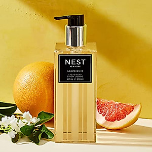 NEST Fragrances Grapefruit Liquid Hand Soap, 10 Fl Oz