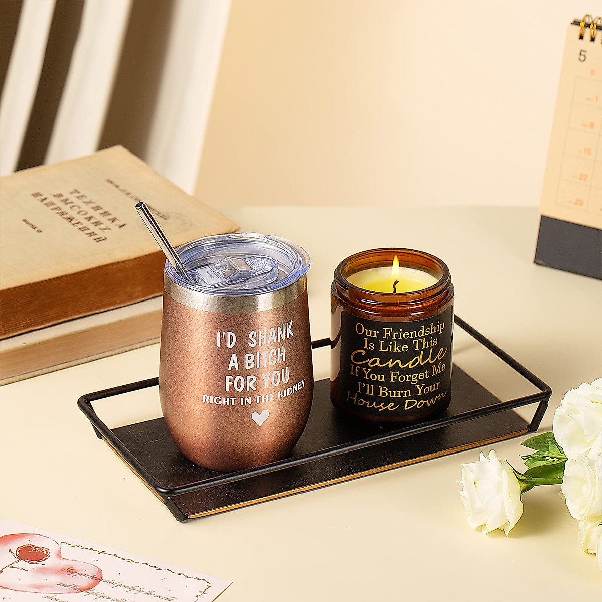 Birthday Gifts for Women Best Friends, Luxury Gifts for Women Mom Best Friend Sister Coworker, Unique Friendship Gifts Basket for Best Friends,Thanks You Gifts for Women Who Have Everything