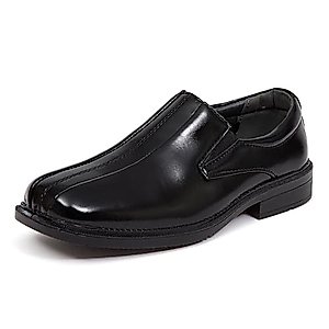 Deer Stags boys Wings Slip-on Loafer, Black, 6.5 W US Big Kid