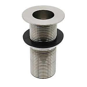 AA Faucet Stainless Steel Bar Sink Drain 1" Nominal Pipe Size (1" NPS) for 1-3/8" Sink Opening