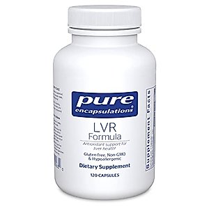Pure Encapsulations LVR Formula | Hypoallergenic Supplement with Antioxidant Support for Liver Cell Health | 120 Capsules