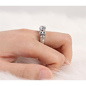 SUNLIAT Jack Skellington Ring 925 Sterling Silver