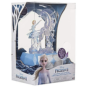 Frozen 2 Elsa & Nok Spirit Animal Horse Jewelry Box with Lights & Sounds! Accessory Ring Included - Perfect for Any Elsa Fan! for Girls Ages 3+