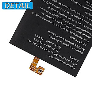 E-YIIVIIL Replacement Battery Cat S60 Compatible with Caterpillar Cat S60 APP-12F-F57571-CGX-111 Battery